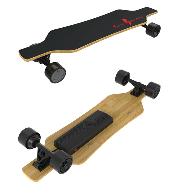 Electric Skateboard 18650 Lithium-Ion battery powered in-hub motor ska ...